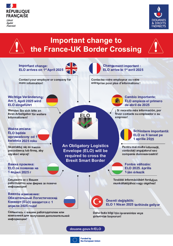Preparing for the new Enveloppe Logistique Obligatoire (ELO ...