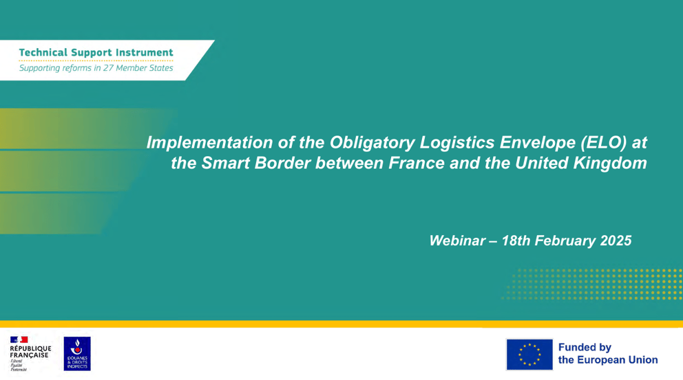 Preparing for the new Enveloppe Logistique Obligatoire (ELO ...