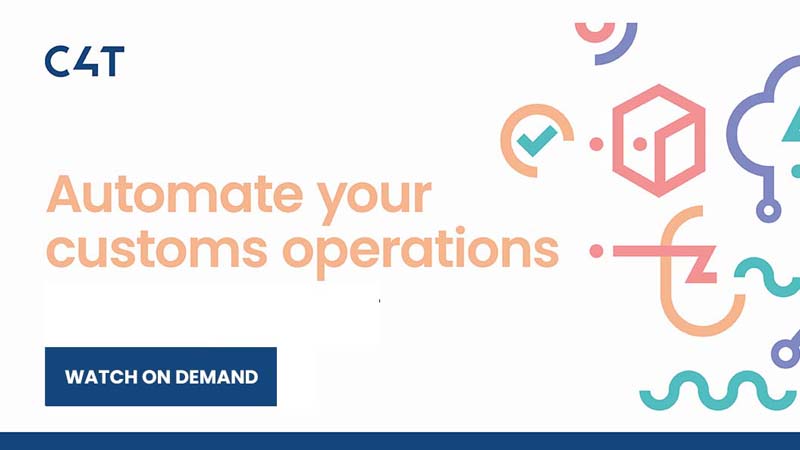 Watch the webinar recording of Automate Your Customs Operations