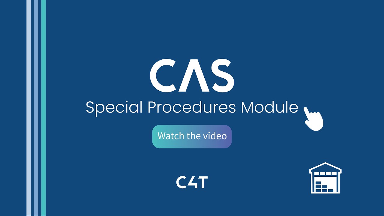 CAS Special Procedures module